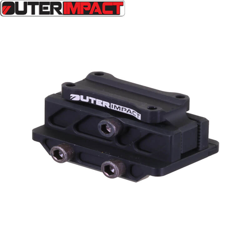 Picatinny adjustable co-witness red dot mount | Trijicon MRO footprint ...