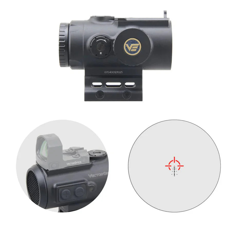 Vector Optics Paragon 4x24 ultra compact prism rifle scope – CZ Parts